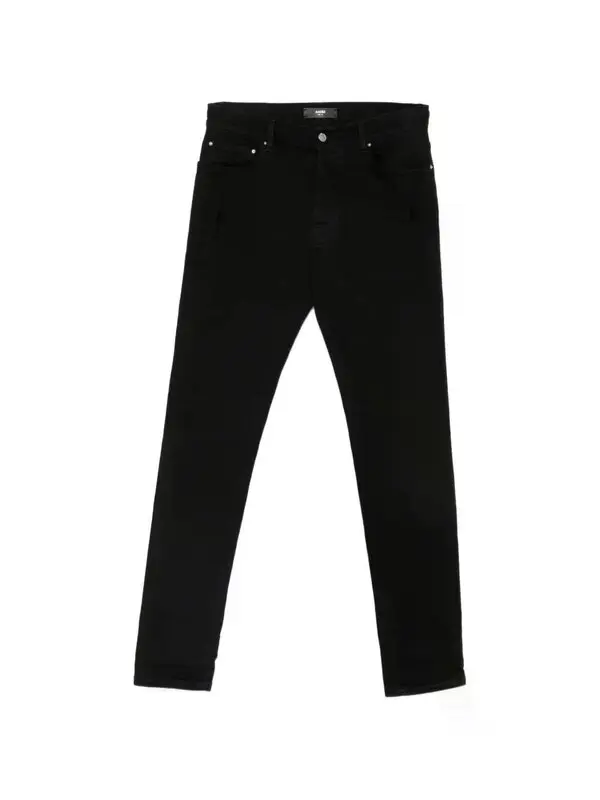 Amiri Stacked-hem Jeans - Black
