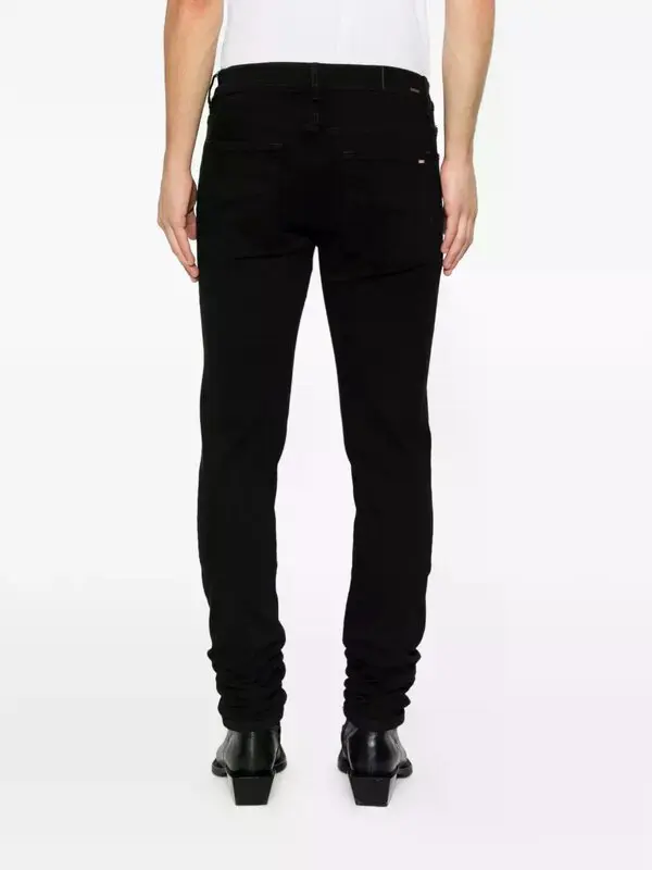 Amiri Stacked-hem Jeans