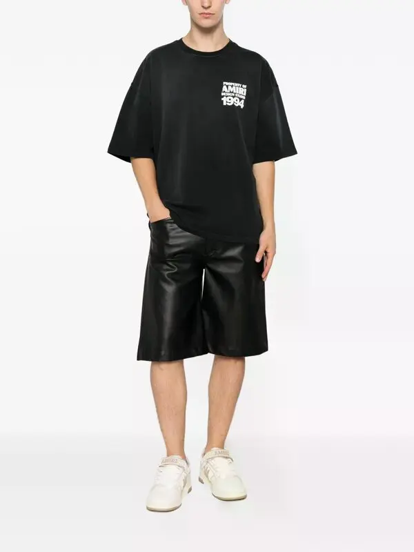 Amiri Logo-print T-shirt - Black