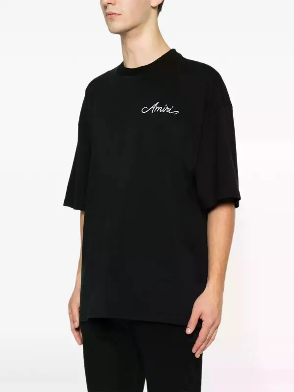 Amiri Logo-embroidered T-shirt