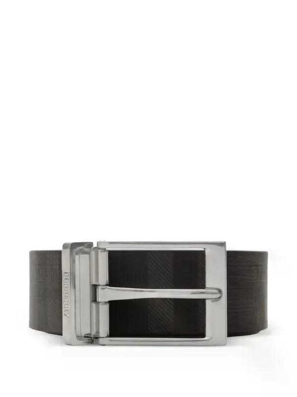 Burberry Reversible Check Belt