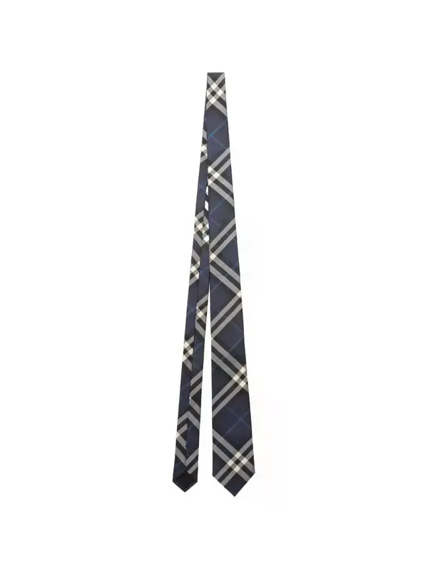 Burberry Check Silk Twill Tie