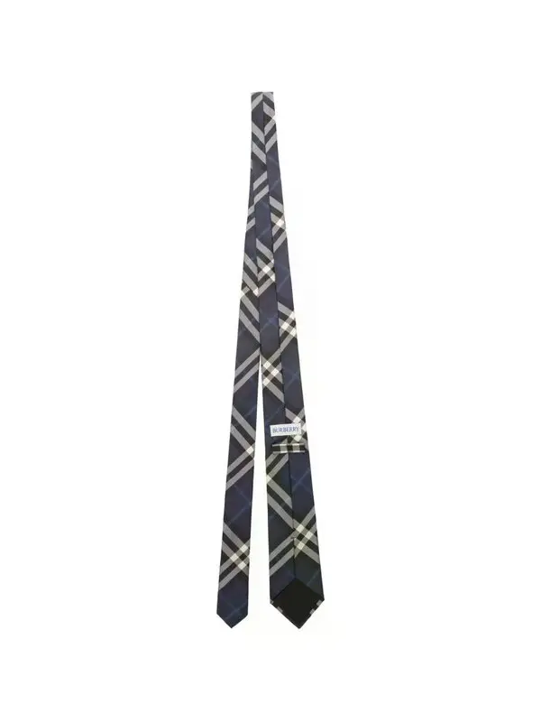 Burberry Check Silk Twill Tie