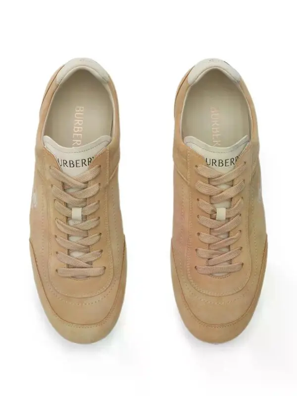 Burberry Knight Runner Suede Sneakers