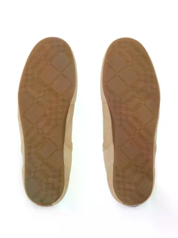 Burberry Knight Runner Suede Sneakers