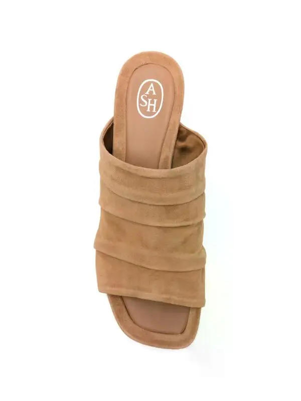 Ash Eva Ruched Open-toe Sandals