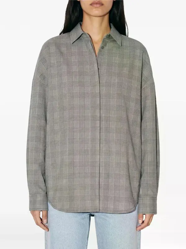 SITUATIONIST Tartan-check Wool Shirt