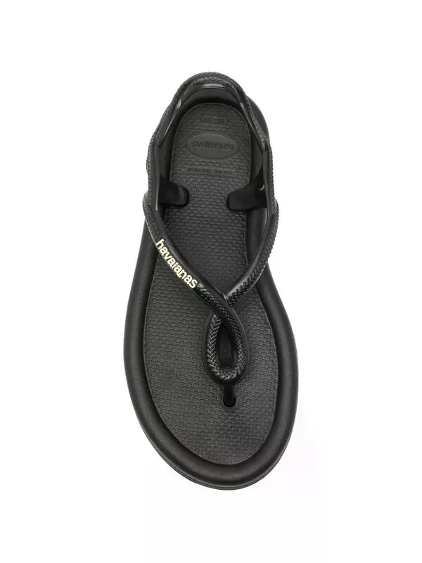 Havaianas Luna Puffed Braided-strap Flip Flops
