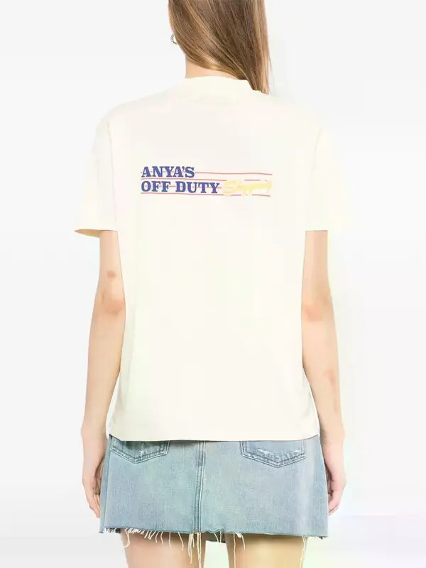ANYA HINDMARCH Crew Neck T-shirt