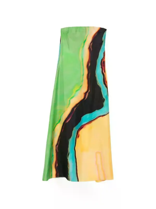 Christopher Esber Aura Strapless Maxi Dress