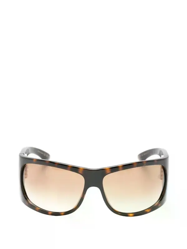 Gucci Double G Sunglasses - Brown