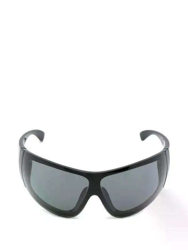 Saint Laurent Geometric-frame Sunglasses - Black