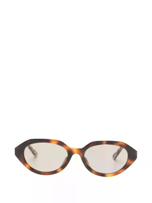 Gucci Geometric Frame Sunglasses