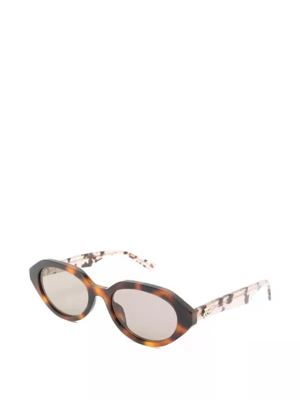 Gucci Geometric Frame Sunglasses