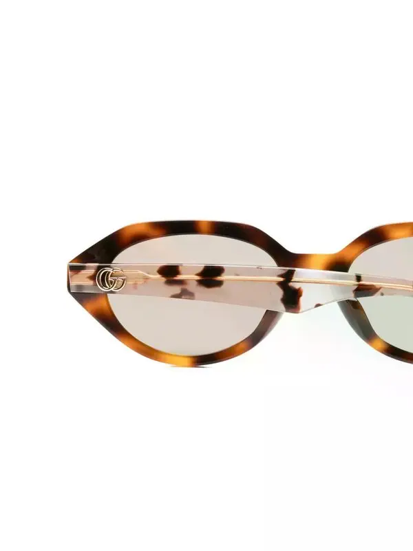 Gucci Geometric Frame Sunglasses