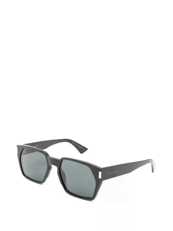 Saint Laurent Geometric Frame Sunglasses