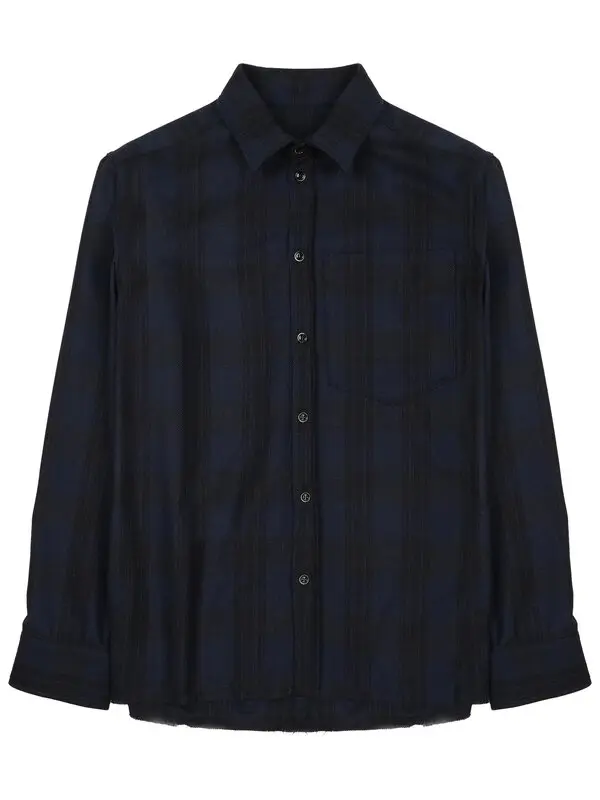 NINE:INTHE:MORNING Giosu" Plaid Shirt
