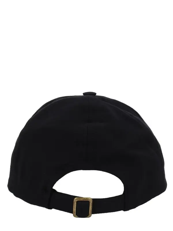 VIVIENNE WESTWOOD Baseball Cap With Orb Detail - Black