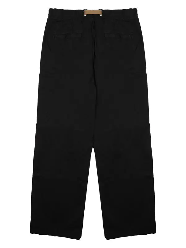 WHITE SAND Belted Tailored Trousers