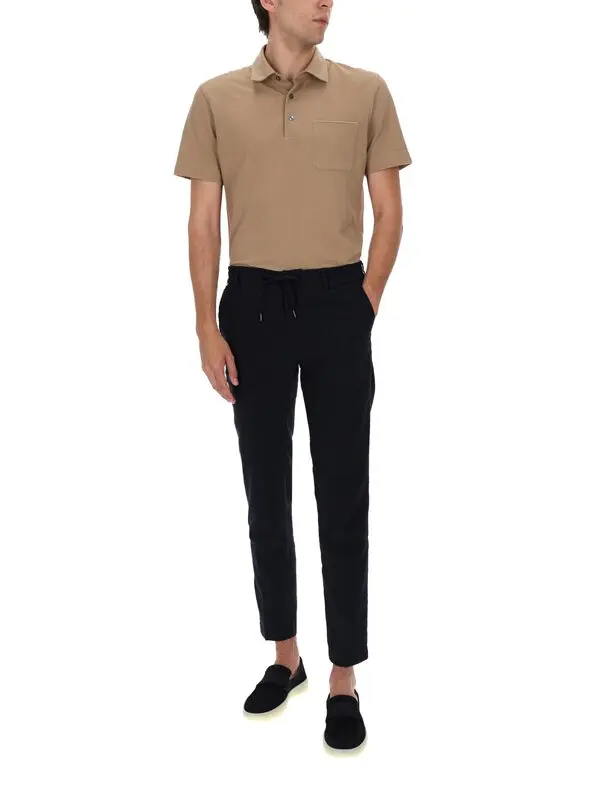 BOSS H-kane1" Slim Fit Drawstring Trousers