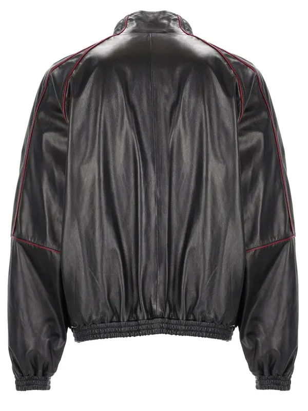 Balenciaga Leather Track Jacket