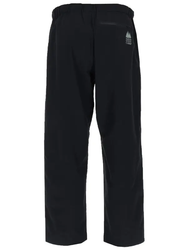 Maison Kitsuné Technical Fabric Belted Trousers
