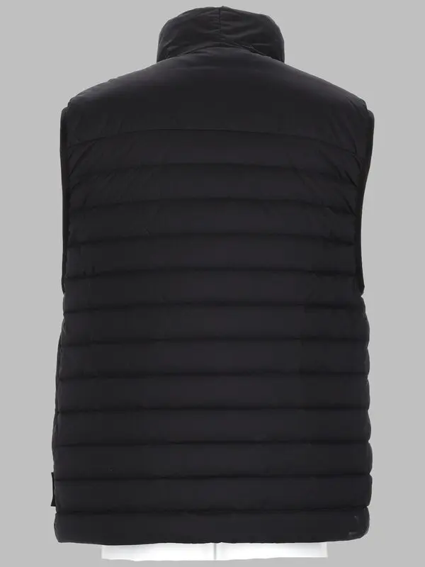 Stone Island Seamless Tunnel" Puffer Gilet - Black