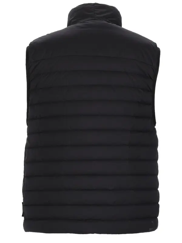 Stone Island Seamless Tunnel" Puffer Gilet - Black