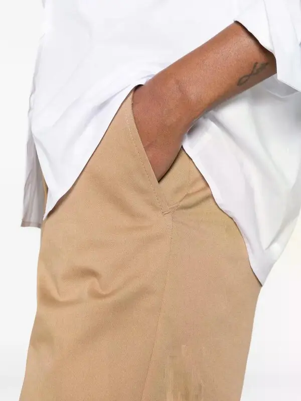NINA 14.7 Cropped Wide-leg Trousers