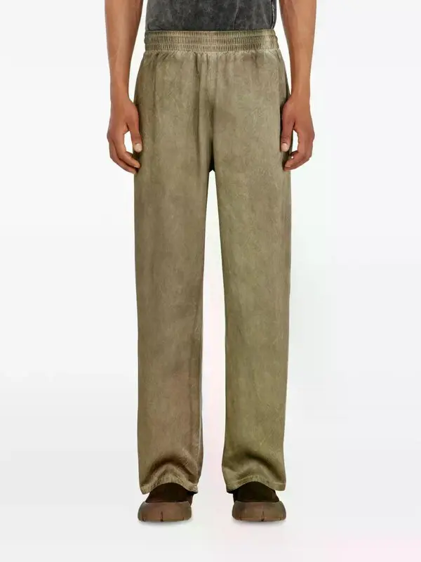 DIESEL® Wrinkled-effect Track Pants