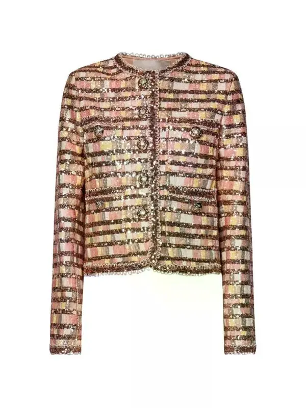 Elie Saab Sequin Embellished Jacket