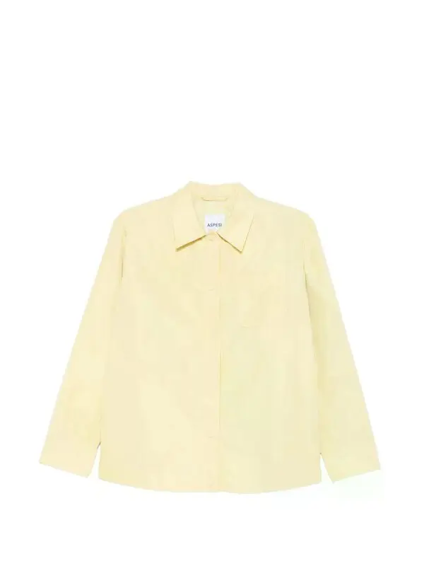 Aspesi Chest Pocket Snap-button Jacket - Yellow