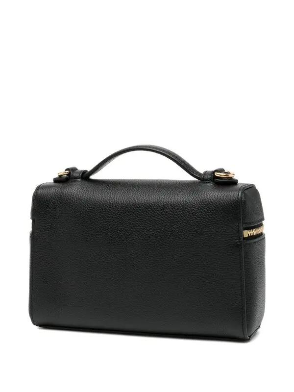 Tory Burch Romy Leather Vanity Case - Black