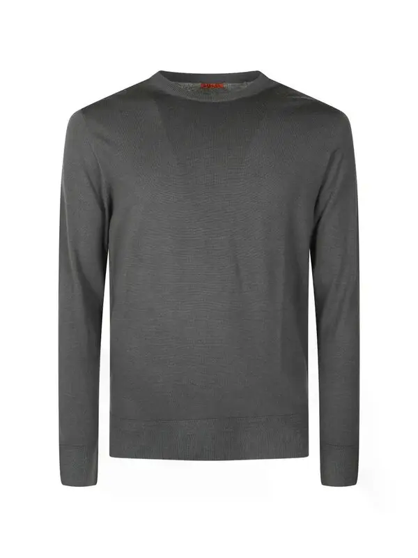 Barena Venezia Crew-neck Long-sleeve T-shirt - Grey