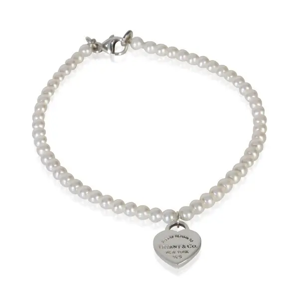 Tiffany & Co. Sterling Silver Pearl Return To Bracelet - Sterling_silver