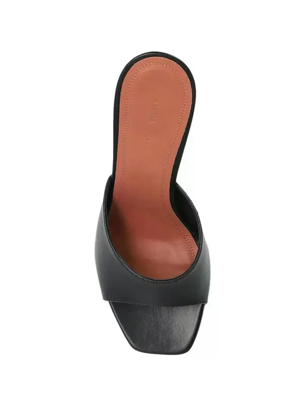 Amina Muaddi Lupita Leather Sandals