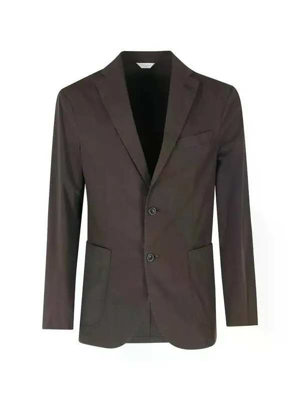 Boglioli Single-breasted Blazer - Brown