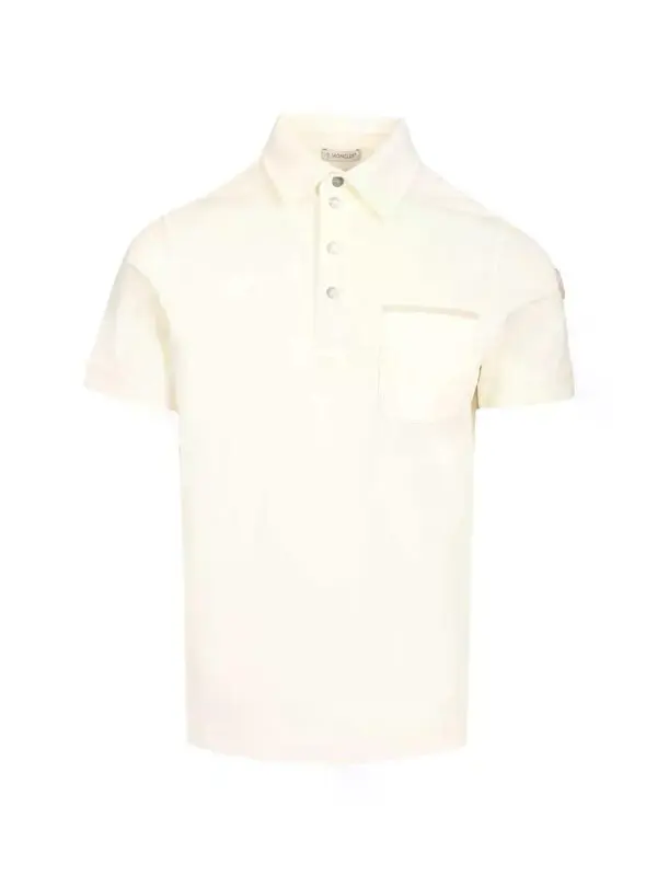 Moncler Logo-patch Polo Shirt