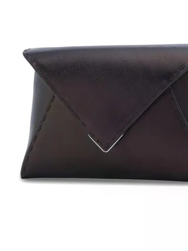 Tyler Ellis Small Lee Pouchet Leather Clutch Bag