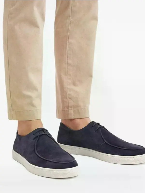 POCHE PARIS Suede Derby Shoes