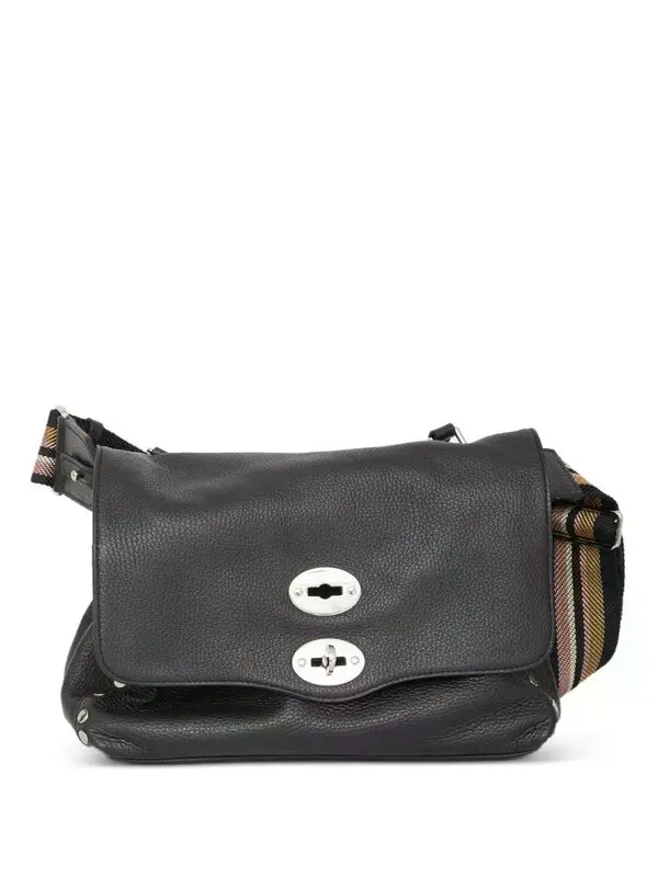 ZANELLATO Postina Grained-leather Tote Bag - Black