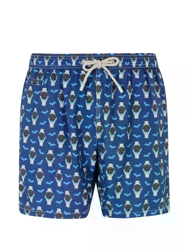 MC2 SAINT BARTH Lighting Micro Fantasy Drawstring Swim Shorts