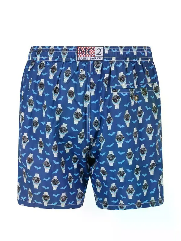 MC2 SAINT BARTH Lighting Micro Fantasy Drawstring Swim Shorts