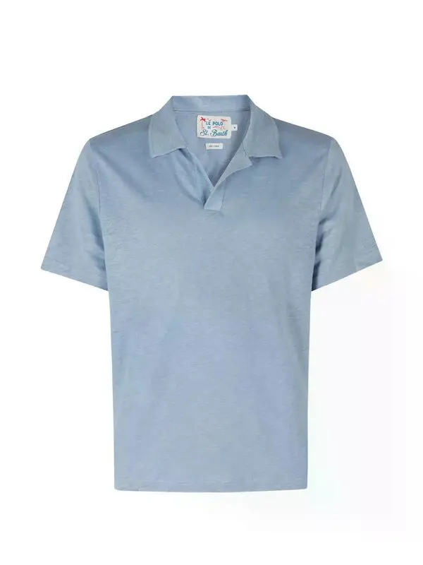 MC2 SAINT BARTH Fraser Short-sleeve Polo Shirt - Blue