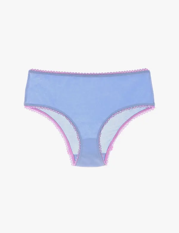 Araks Josephine Hipster With Crochet Trim - Yellow
