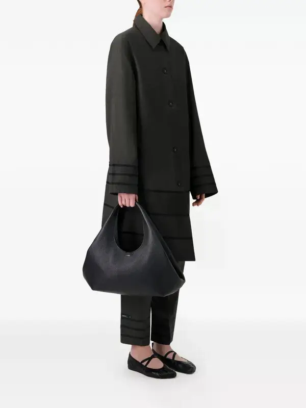 Coperni Tonal Stripes Tailored Coat