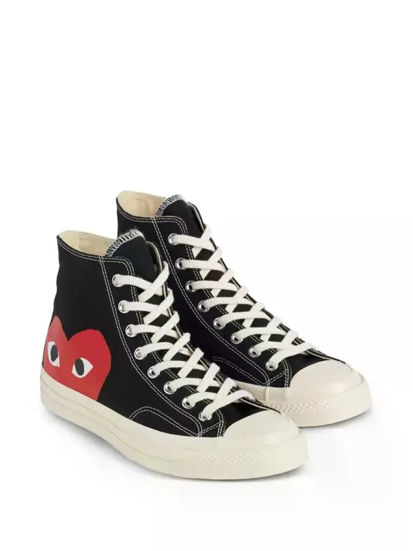 Play Comme Des Garcon X Converse Chuck 70 Big Heart Sneakers
