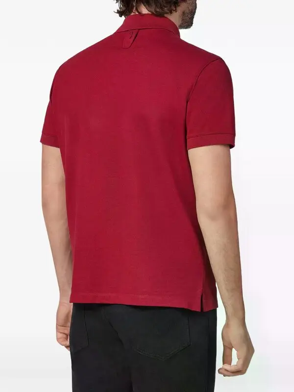 BILLIONAIRE Ss Members Logo-patch Polo Shirt