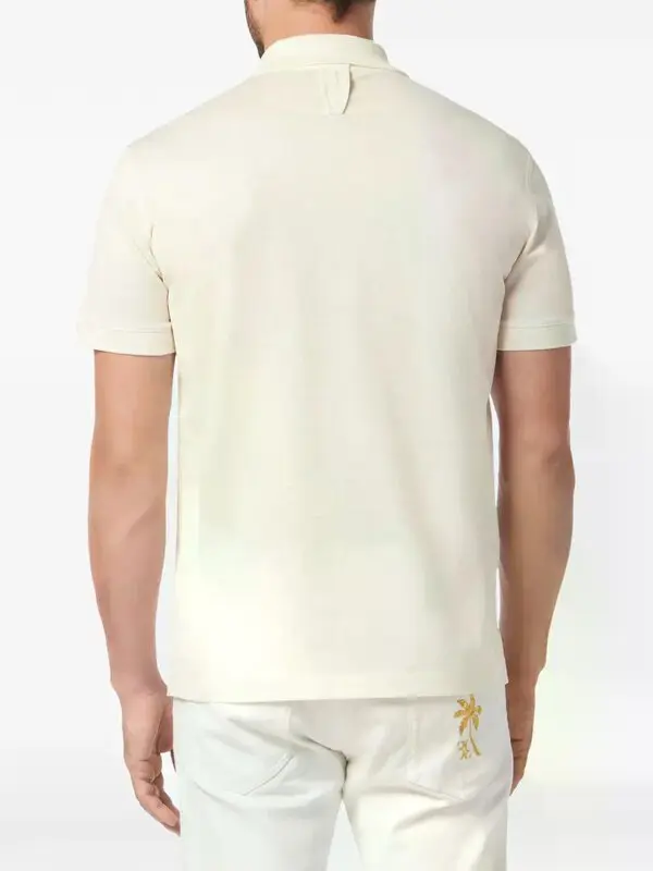 BILLIONAIRE Palm-embroidered Polo Shirt