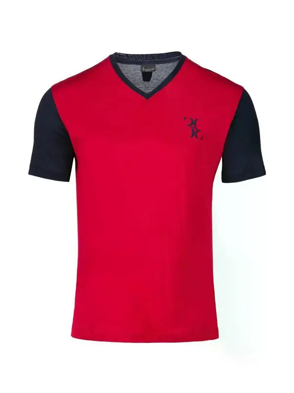 BILLIONAIRE Double B V-neck T-shirt